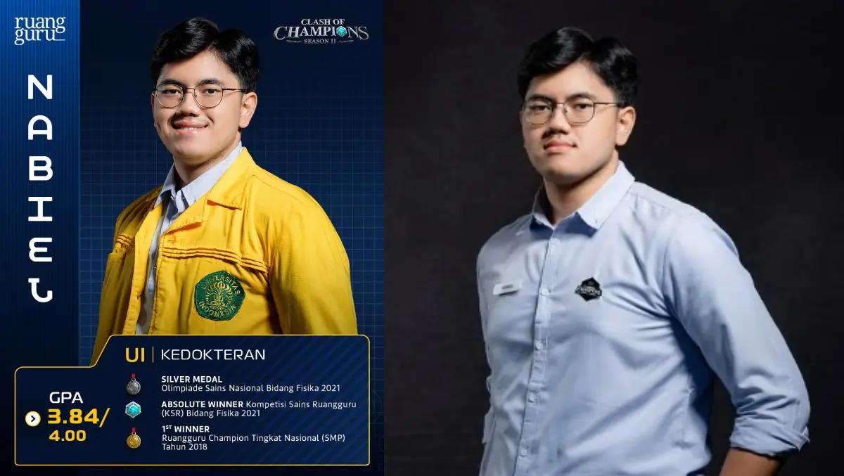 Profil Nabiel, Mahasiswa Kedokteran UI, Miliki Aura Karismatik di Clash ...