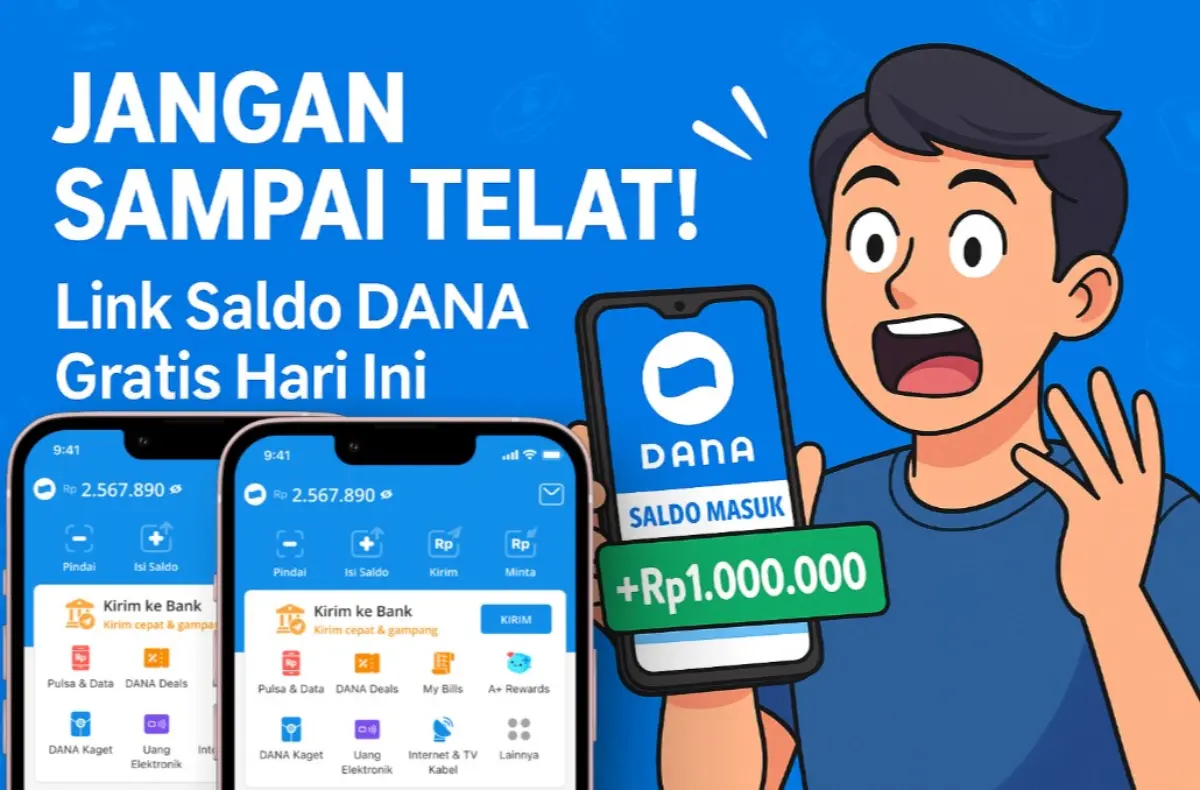 Klaim Saldo DANA Kaget Rp431.000 Edisi Akhir Pekan 13 September, Simak ...