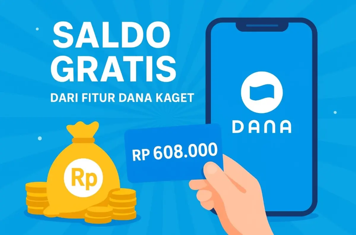 Cara Baru Dapat Saldo DANA Gratis Rp608.000 Tanpa Undang Teman, Cukup ...