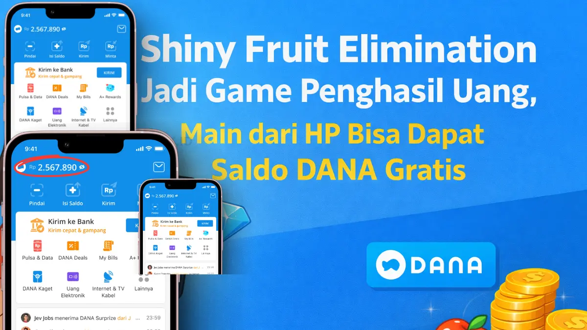 Shiny Fruit Elimination Jadi Game Penghasil Uang, Main dari HP Bisa ...